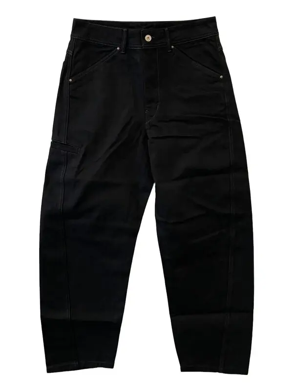 LEMAIRE Twisted Cotton Trousers - Multicolor