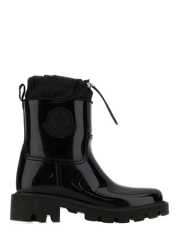 Moncler Rubber Kick Stream Ankle Boots - Black
