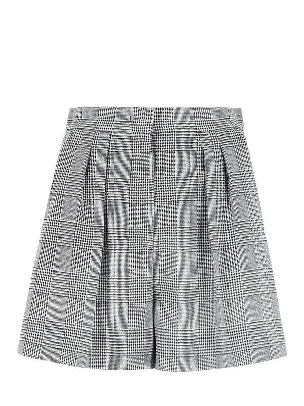 Max Mara Agoraio Virgin Wool Shorts - Blue
