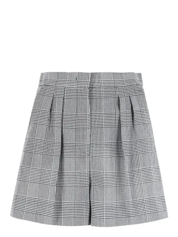 Max Mara Agoraio Virgin Wool Shorts - Blue