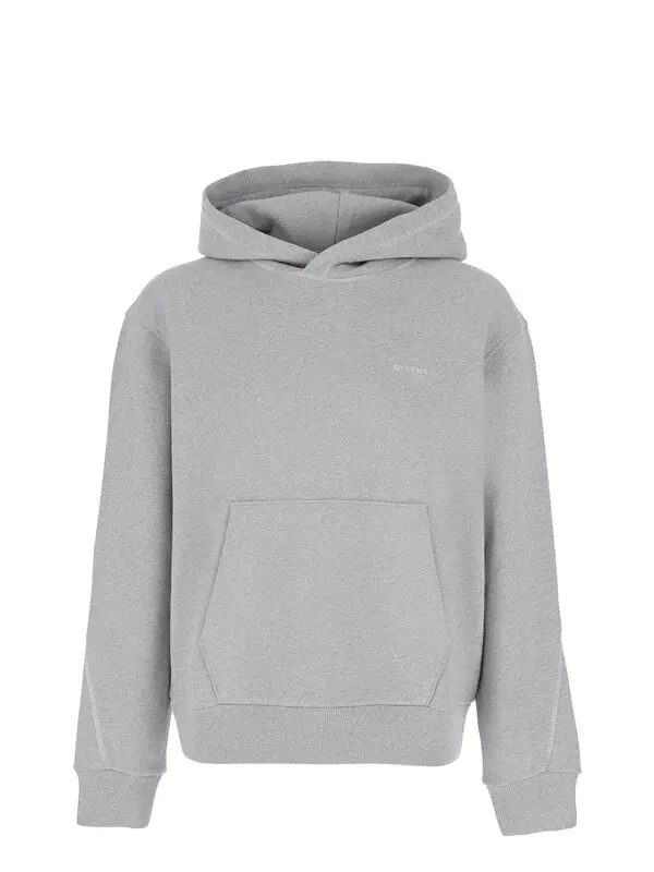 Givenchy Cotton Hooded Sweatshirt - Multicolor