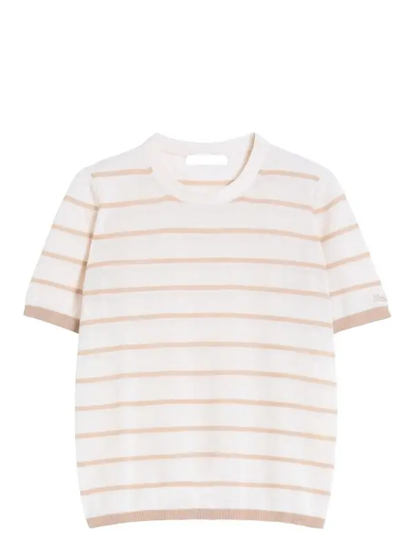 Max Mara Cashmere And Silk Yarn Sweater - Multicolor