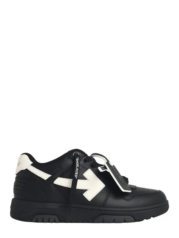 Off-White Out Of Office Leather Sneakers - Black