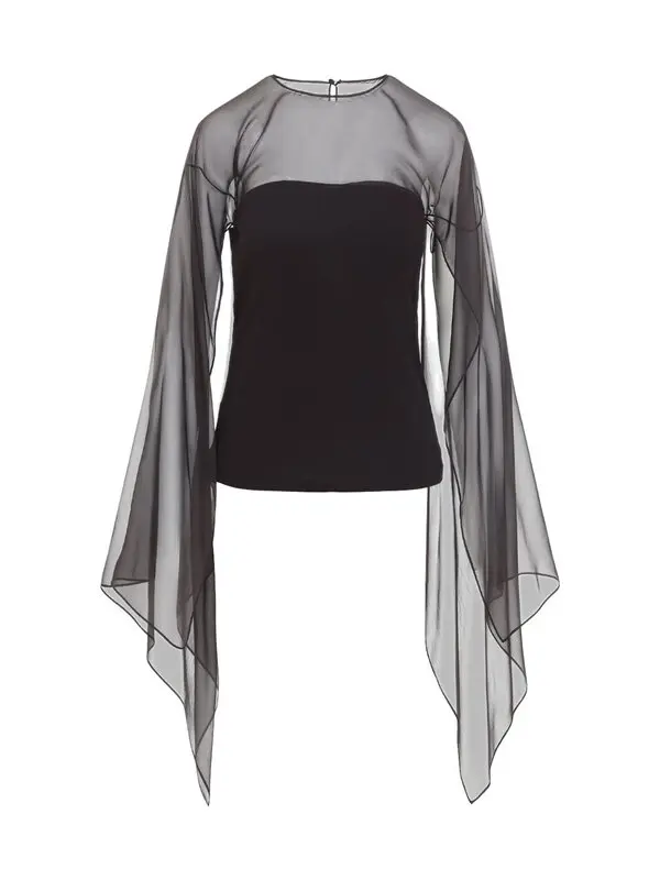 Alberta Ferretti Top - Brown