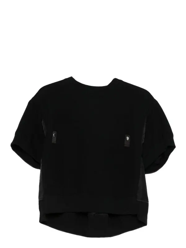 Sacai Cotton And Nylon Top - Multicolor