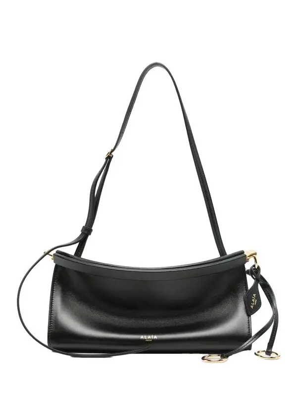 Alaïa Calfskin Shoulder Bag - Black
