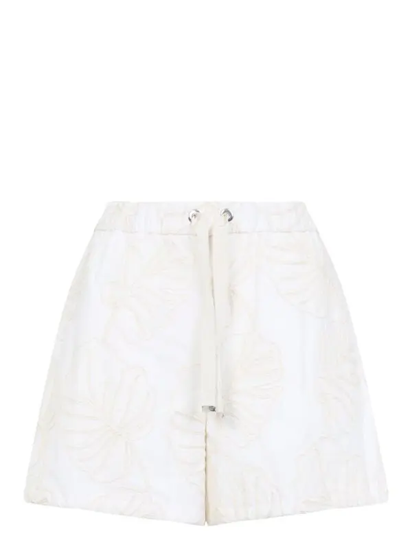 Moncler Cotton Bermuda Shorts - Multicolor