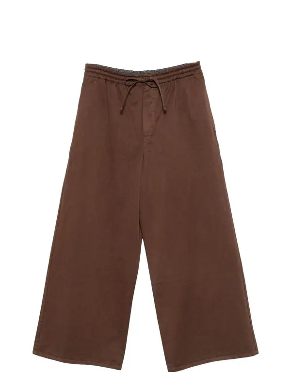 Loewe Cotton Drawstring Trousers - Multicolor