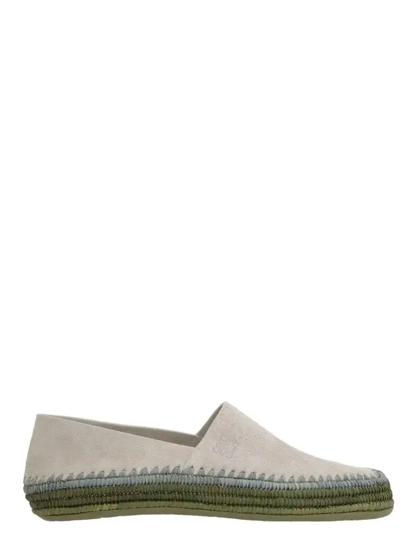 Loewe Rio Suede Espadrilles - Multicolor