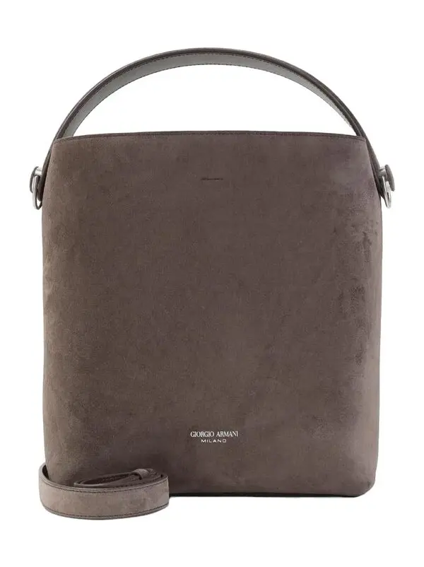 Giorgio Armani Suede Shoulder Bag - Multicolor