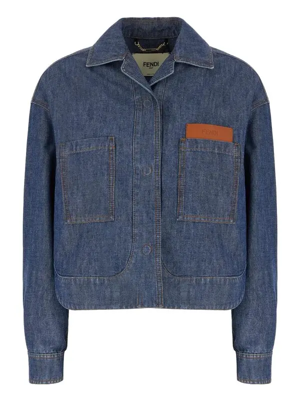 Fendi Denim Jacket - Multicolor