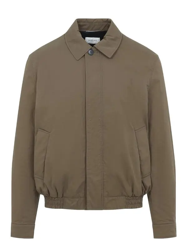 Saint Laurent Cotton Jacket - Brown