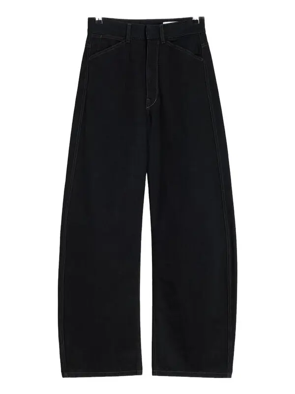 LEMAIRE Denim Wide-leg Jeans - Black