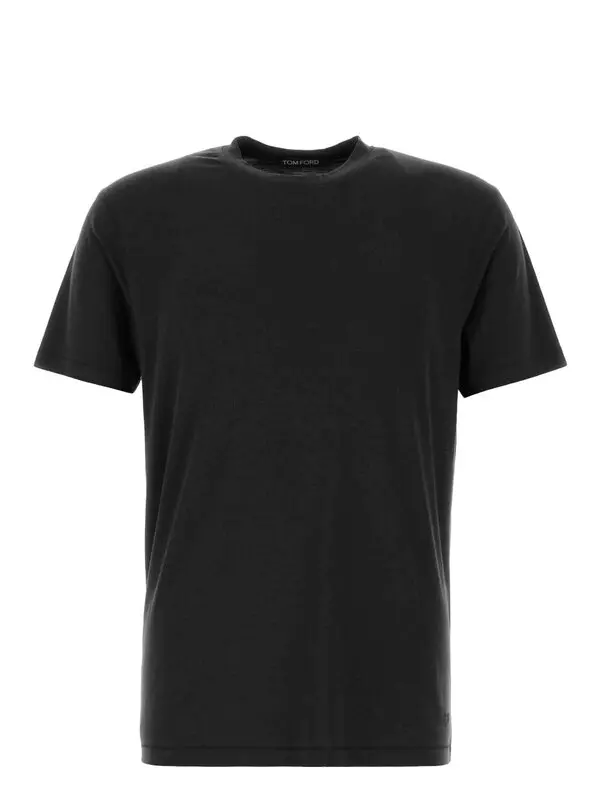 TOM FORD Slate Lyocell Blend T-shirt - Black
