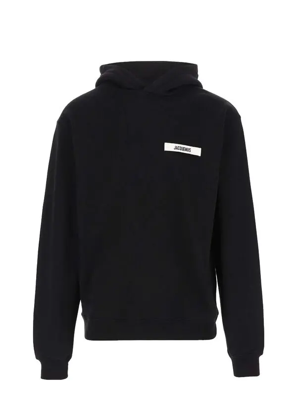 Jacquemus Hooded Sweatshirt - Black