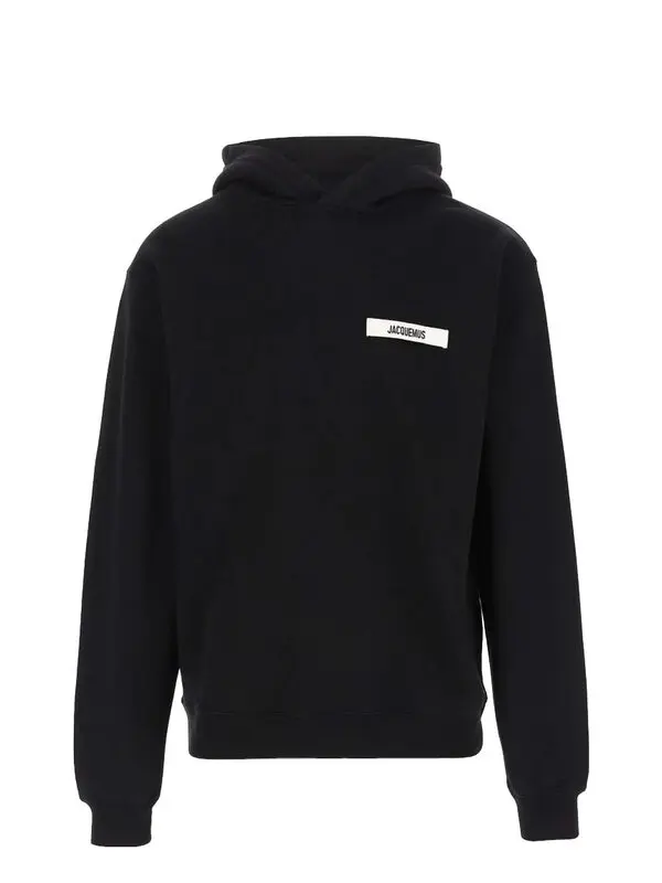 Jacquemus Hooded Sweatshirt - Black