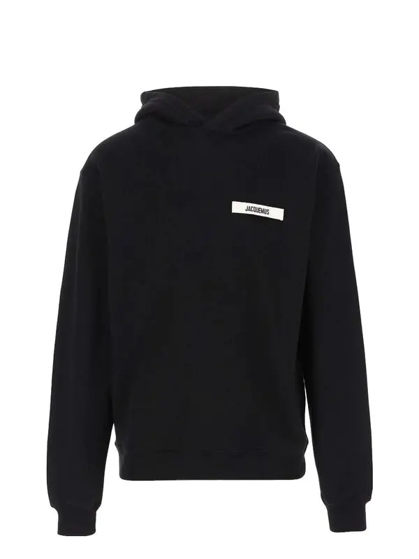Jacquemus Hooded Sweatshirt - Black