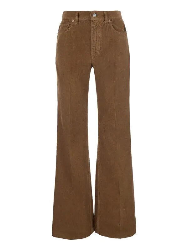 Saint Laurent Corduroy Jeans - Multicolor