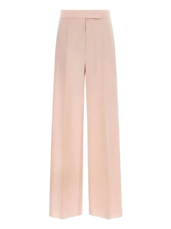 Max Mara Virgin Wool, Silk And Mohair Trousers - Multicolor