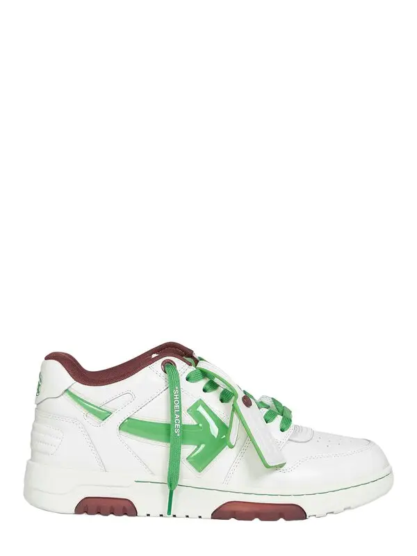 Off-White Leather Out Off Office Sneakers - Multicolor