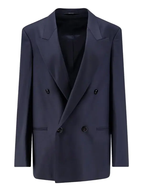 Gucci Light Wool Double-breasted Blazer - Multicolor