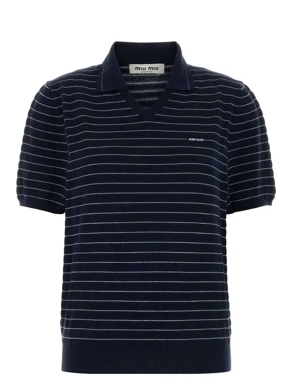 Miu Miu Polo Shirt - Blue