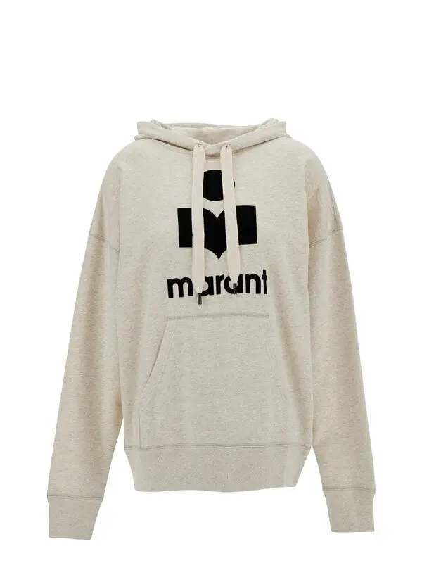 Isabel Marant Étoile Cotton Blend Oversized Hooded Sweatshirt - Multicolor