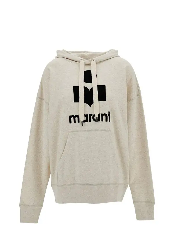 Isabel Marant Étoile Cotton Blend Hooded Sweatshirt - Multicolor