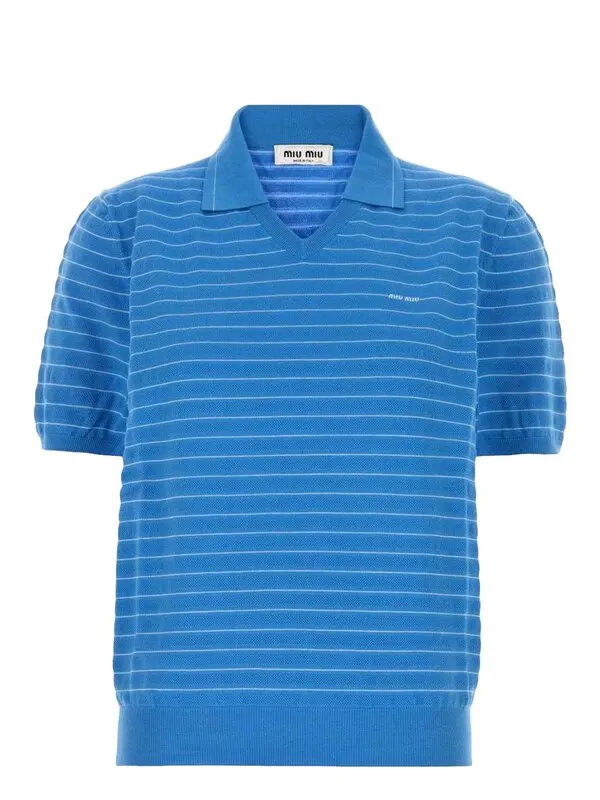 Miu Miu Polo Shirt - Blue
