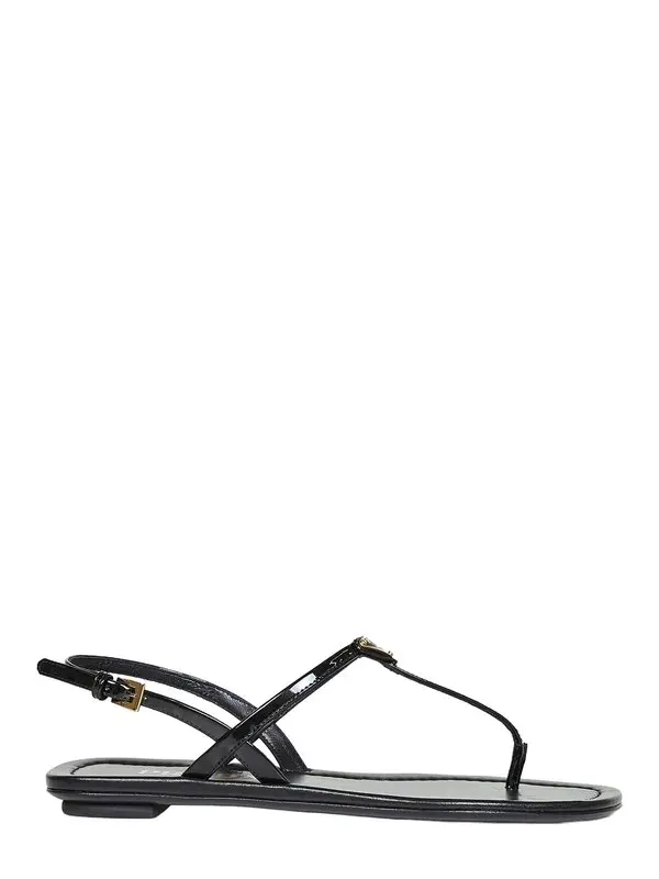 Prada Patent Leather Thong Sandals - Multicolor