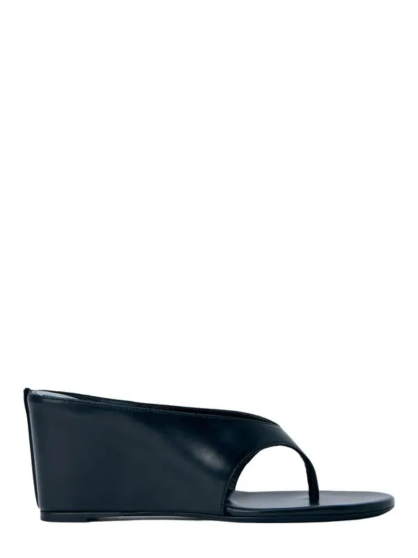 JUDE Yaga Wedge Sandals - Black