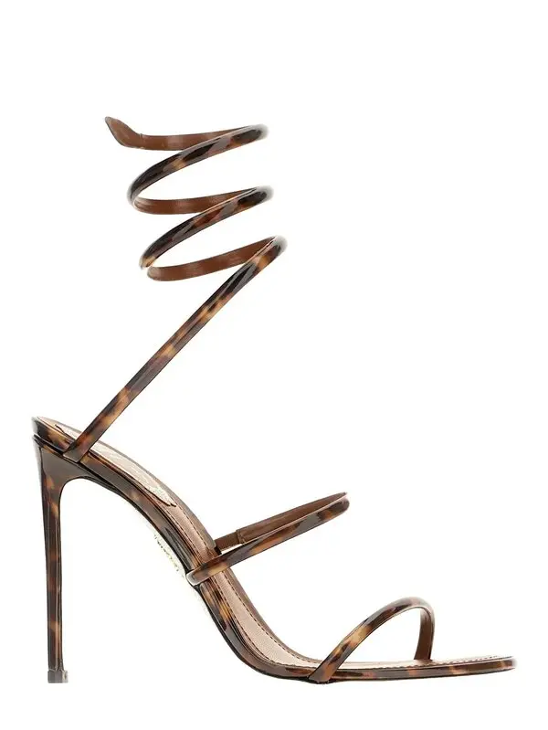 Rene Caovilla Stiletto Mules - Multicolor