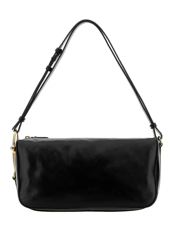 Gucci Smooth Calfskin Shoulder Bag - Black