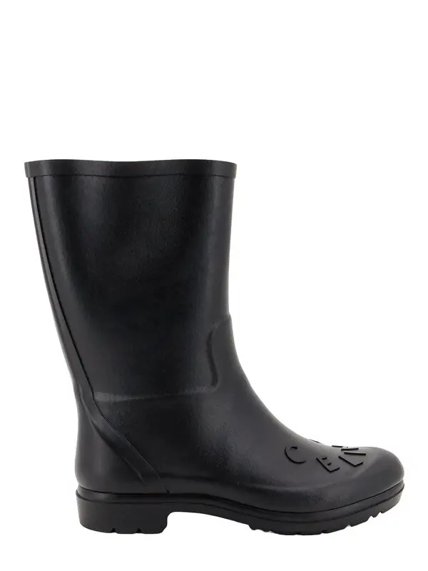 Celine Rubber Garden Boots - Black