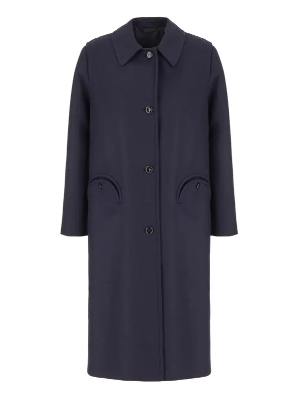 BLAZÉ MILANO Long Overcoat - Multicolor