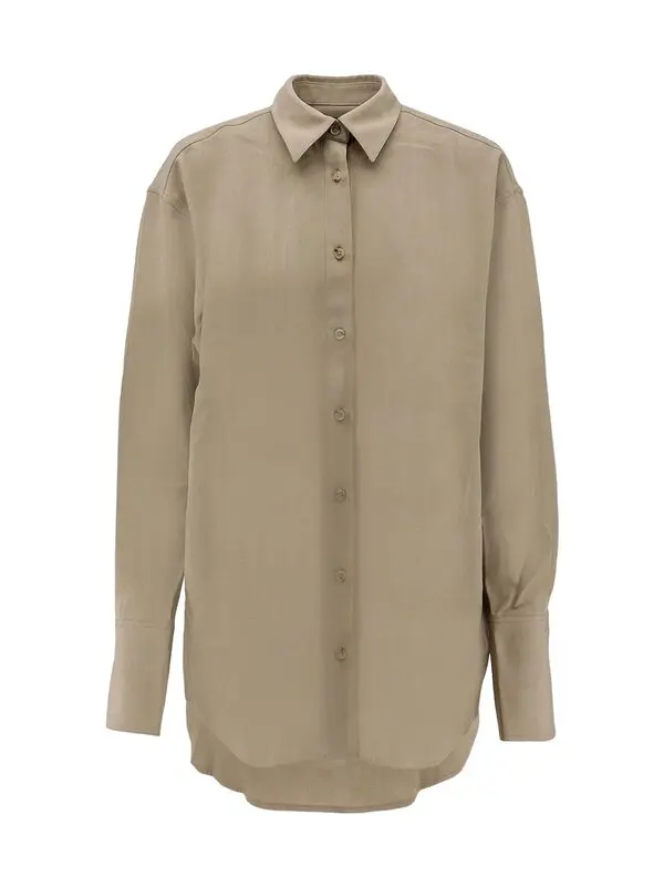 TOTEME Viscose And Wool Shirt - Multicolor