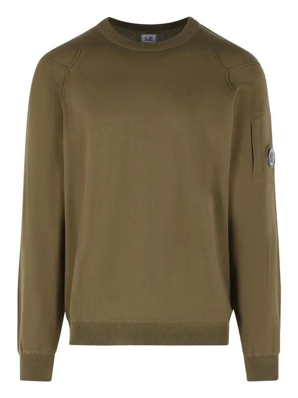 C.P. COMPANY Cotton Sweater - Green