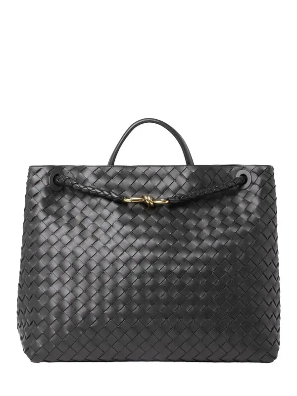 Bottega Veneta Andiamo Handbag - Black