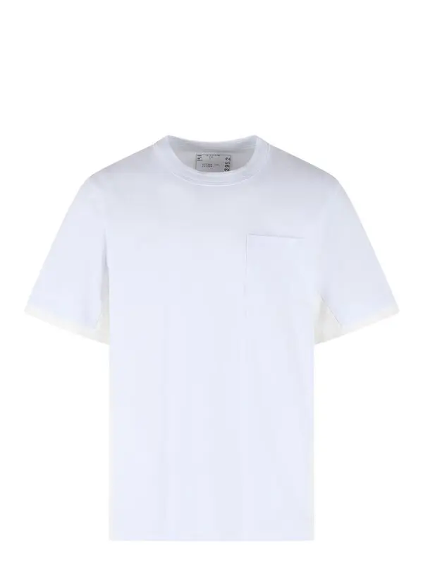 Sacai Cotton T-shirt - White