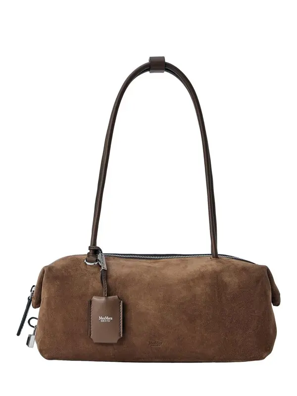 Max Mara Suede Shoulder Bag - Brown