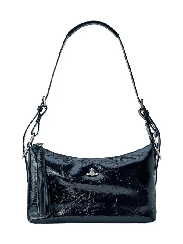 VIVIENNE WESTWOOD Emma Shoulder Bag - Black