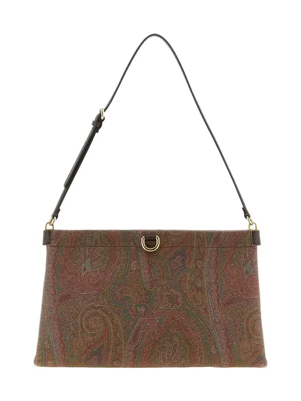 Etro Talk Mini Clutch - Brown