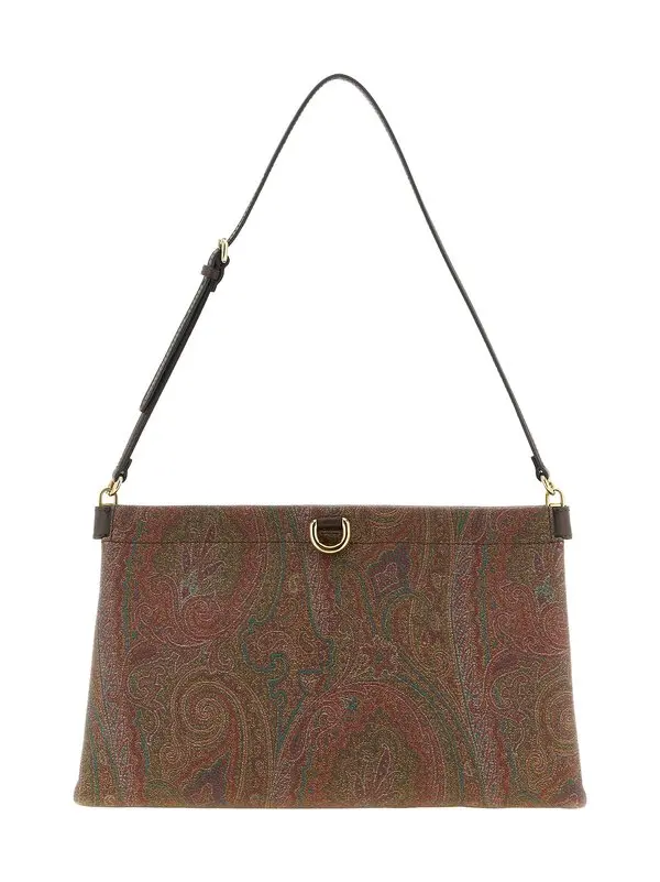 Etro Talk Mini Clutch - Brown