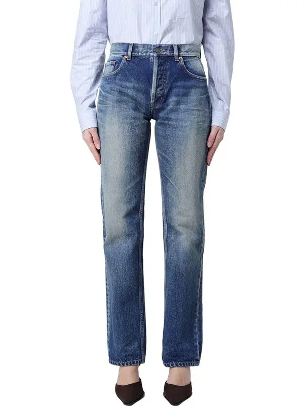 Saint Laurent Slim Fit Denim Jeans - Blue