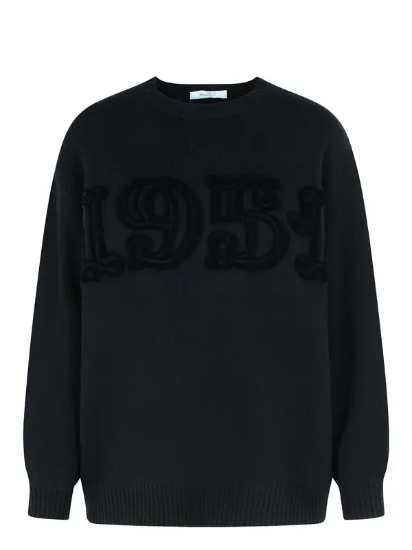 Max Mara Wool And Cashmere Sweater - Black