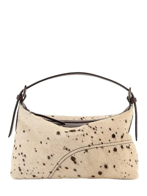 ATP ATELIER Vadena Pony Skin Shoulder Bag - Multicolor