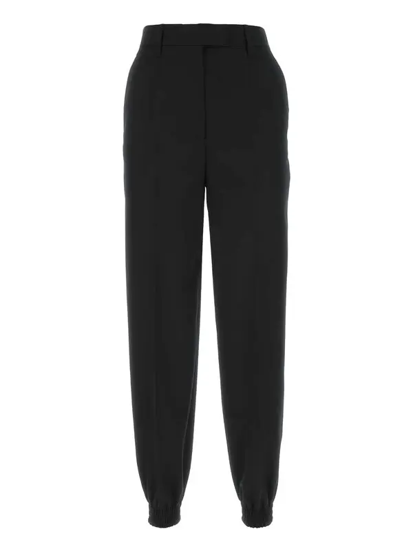 Prada Wool Joggers - Black