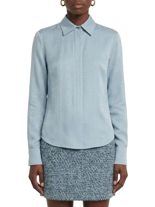Gucci Silk Basic Shirt - Blue