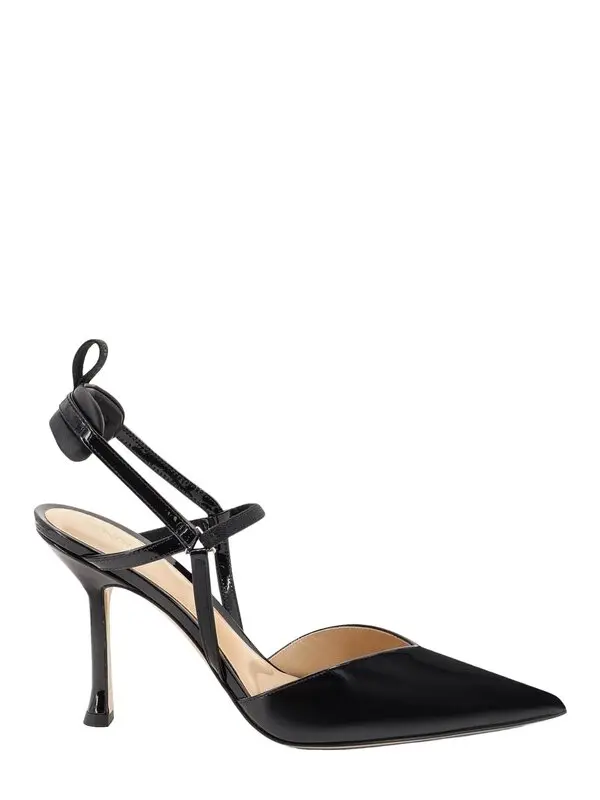 Fendi Patent Leather Slingback Pumps - Multicolor