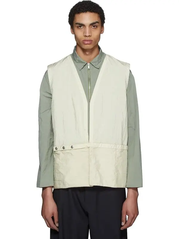 JIL SANDER Seoul Vest - Cream